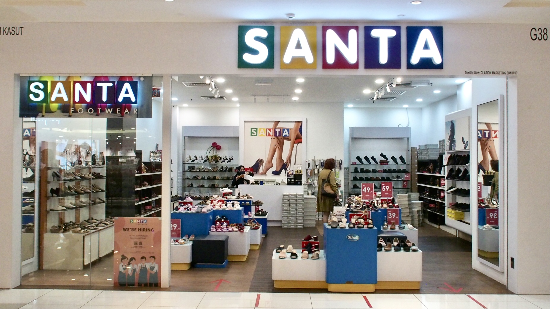 Santa Footwear - Klang Parade Mall